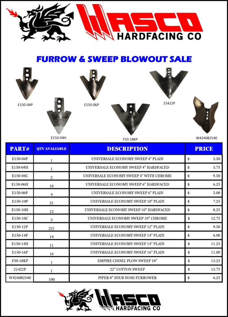 Specials – Wasco Hardfacing Co